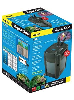פילטר חיצוני לאקווריום אקווה וואן AQUA ONE 1000 הספק 700 ליטר